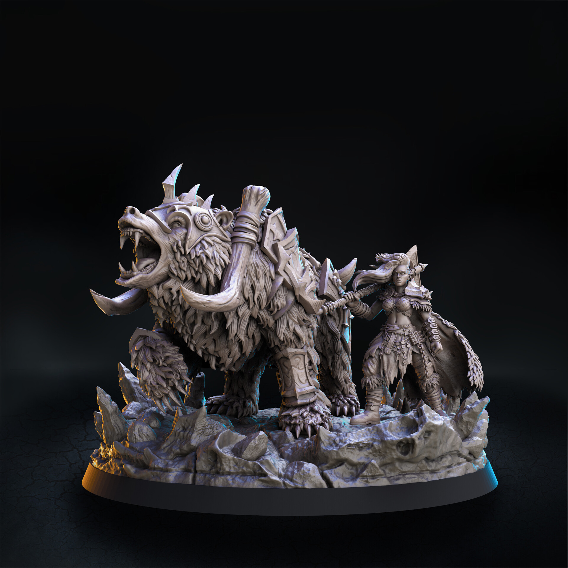 ArtStation - Hydia Moonmusk of the Blue Bears