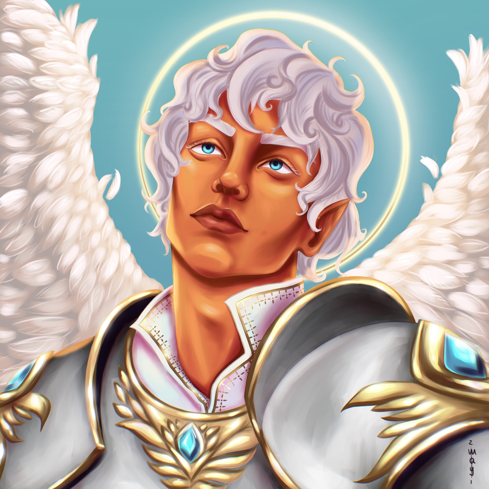 ArtStation - Asimar cleric