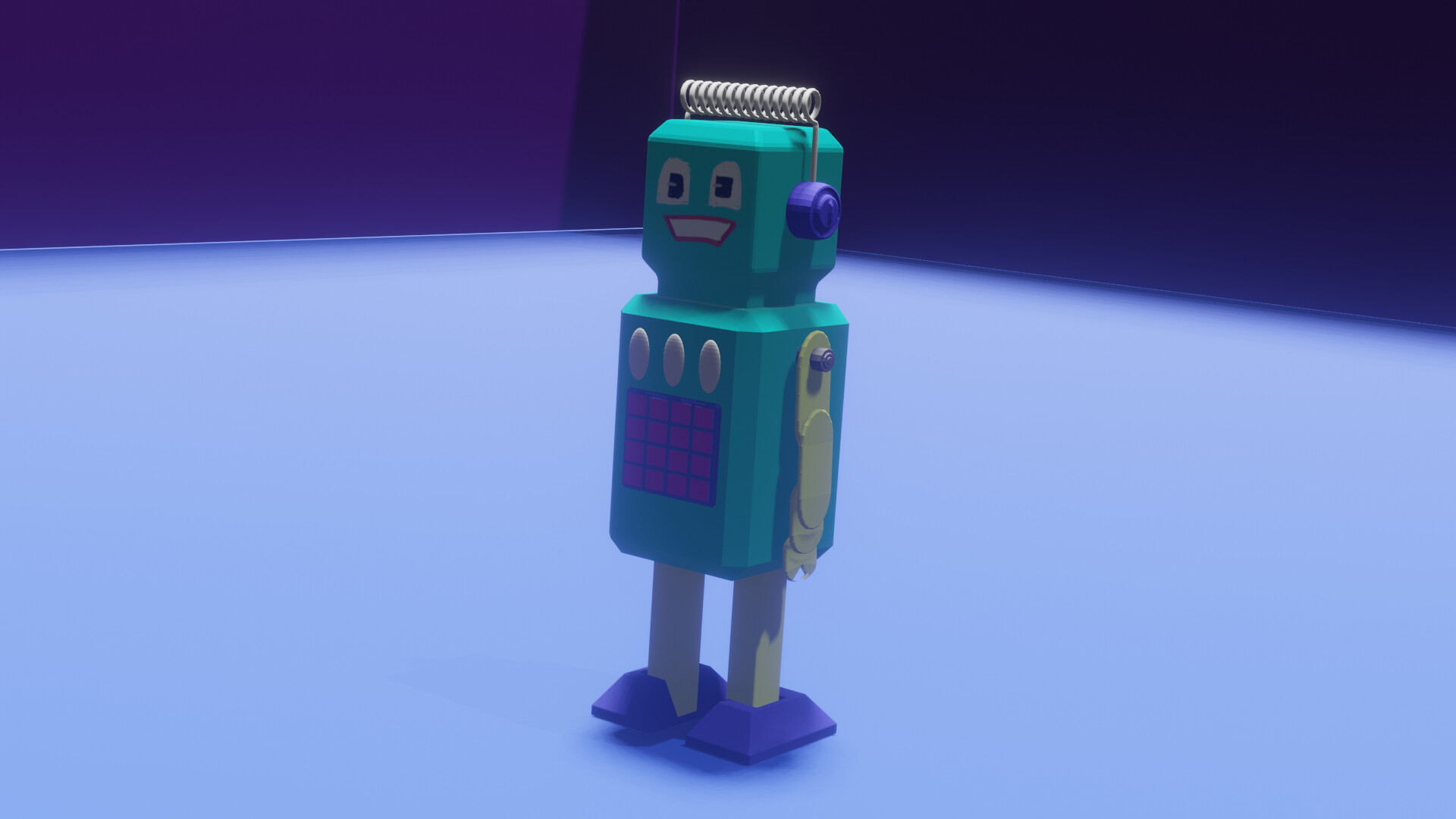 ArtStation - 3D robot character model