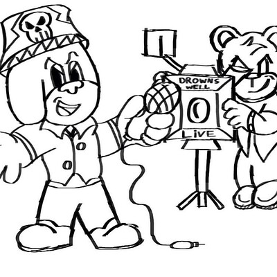 orbit astros mascot cartoon coloring pages