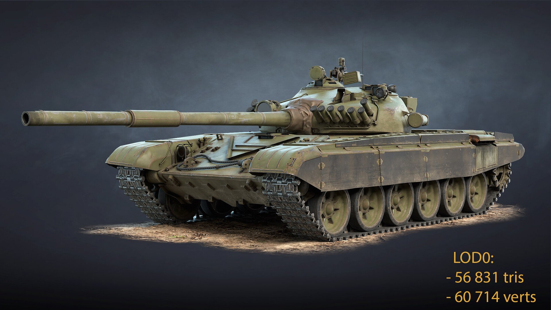 Serhii Ryzhkov - T-72A Tank