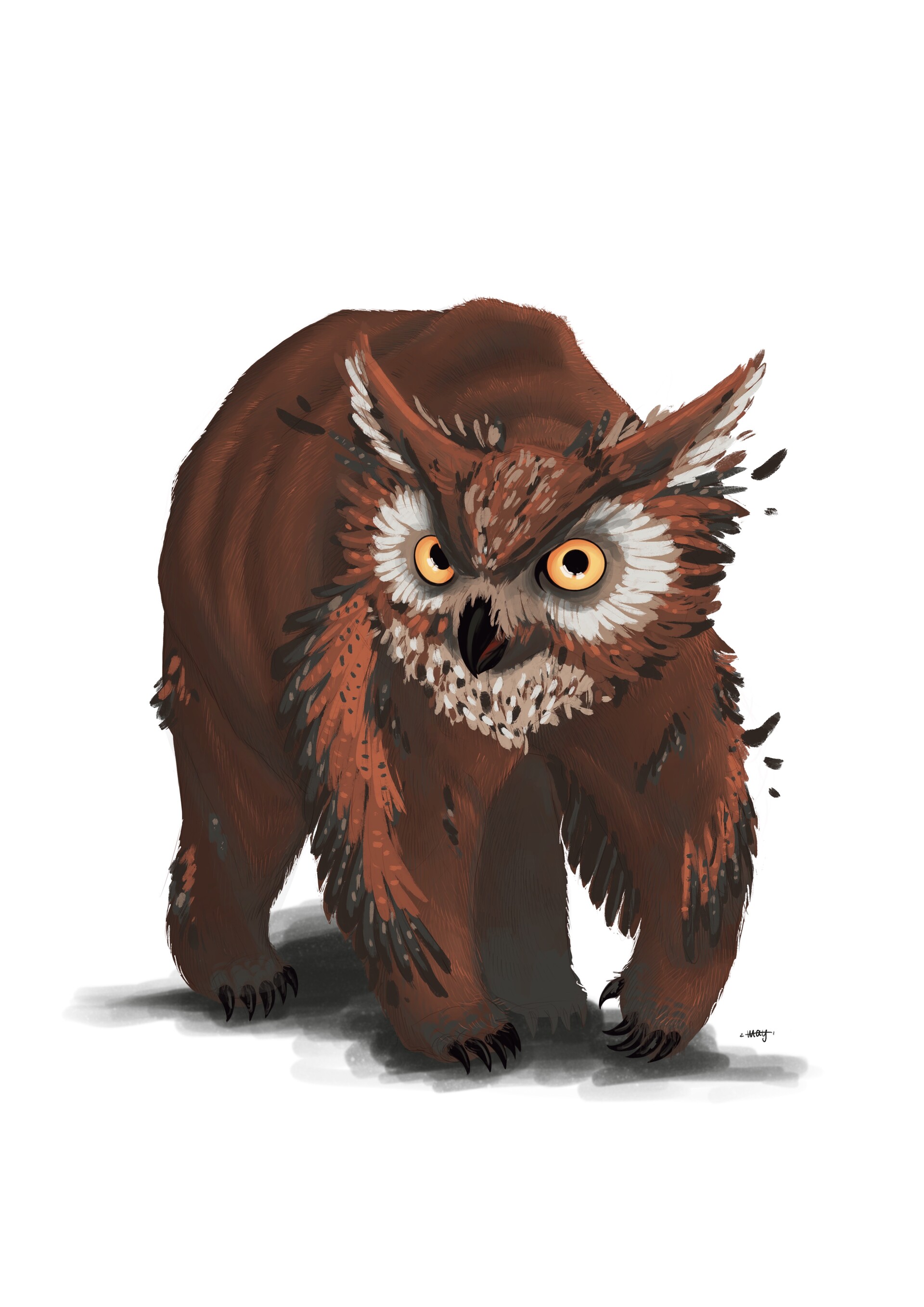 ArtStation - Owlbear