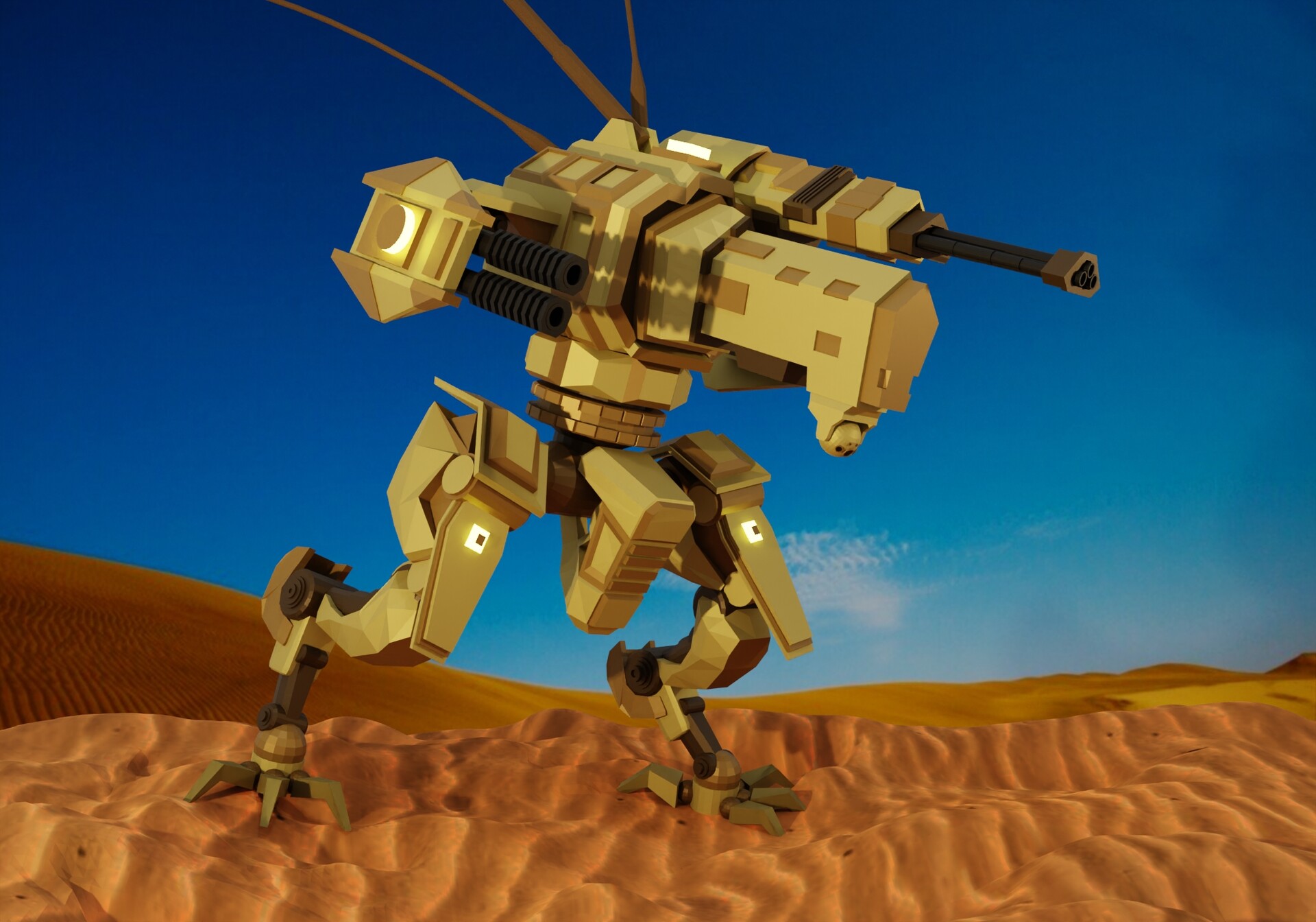 ArtStation - Sand Bot