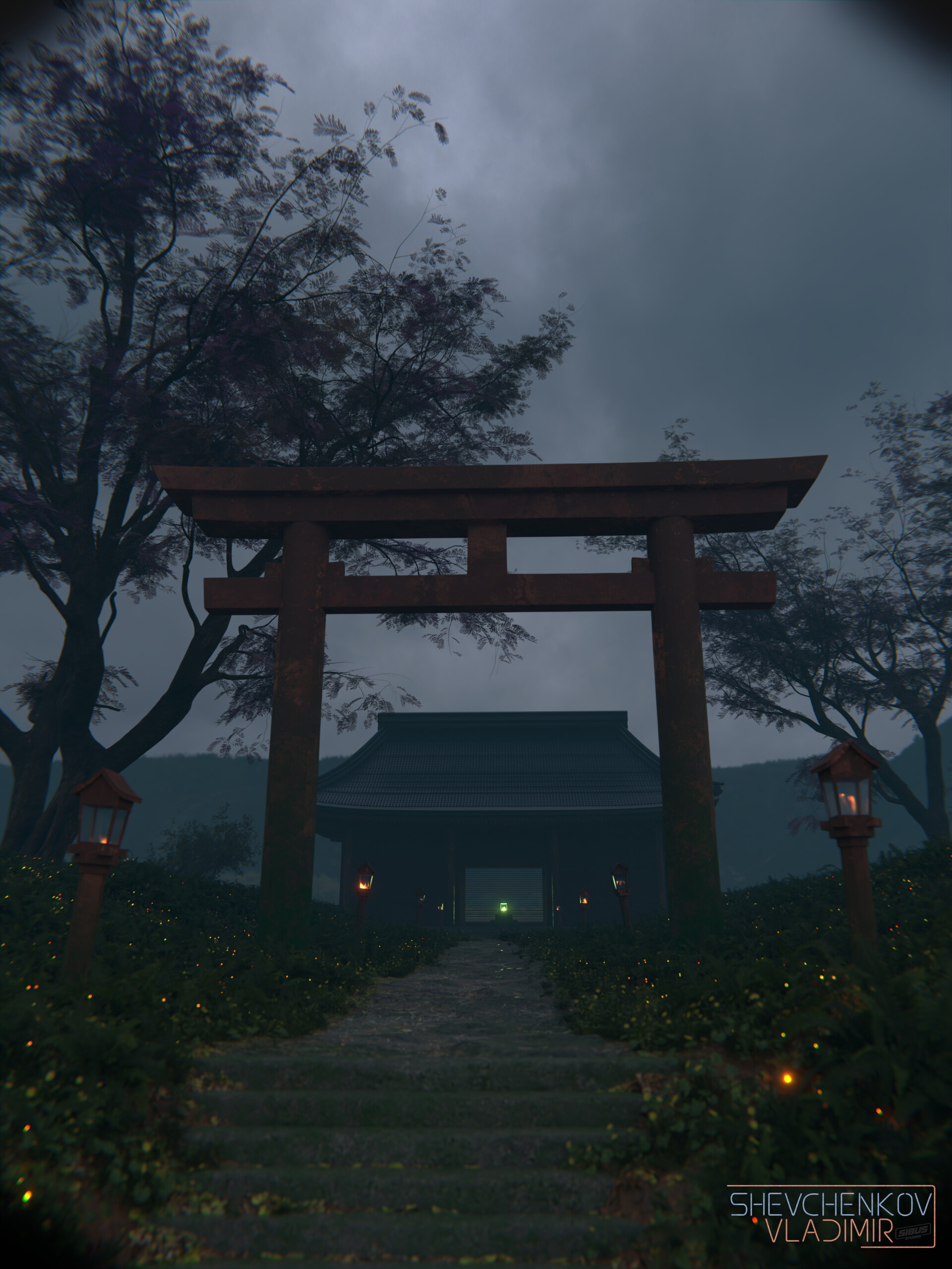 ArtStation - Eastern Temple