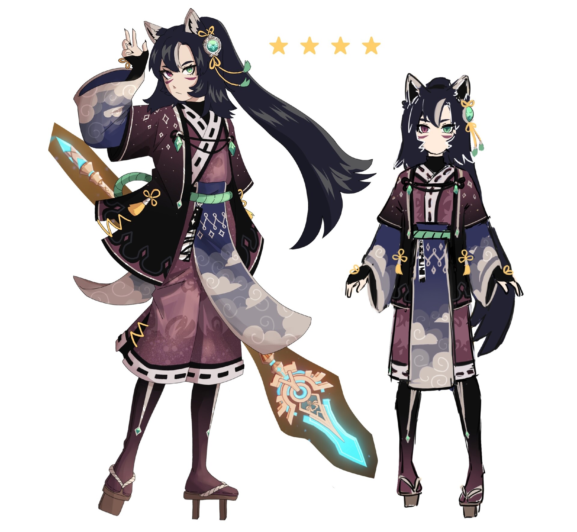 ArtStation - genshin oc