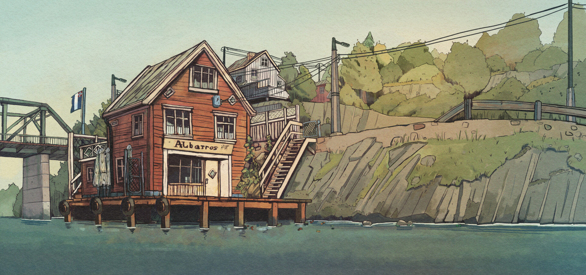 ArtStation - River side