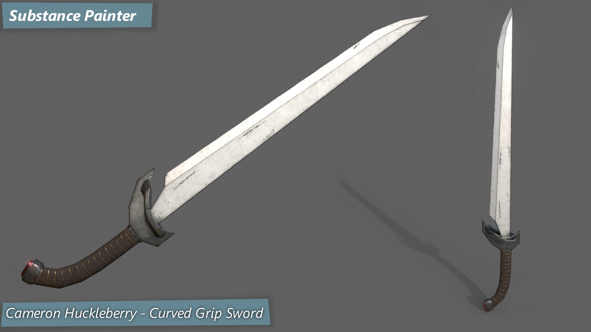ArtStation - Curved Grip Sword