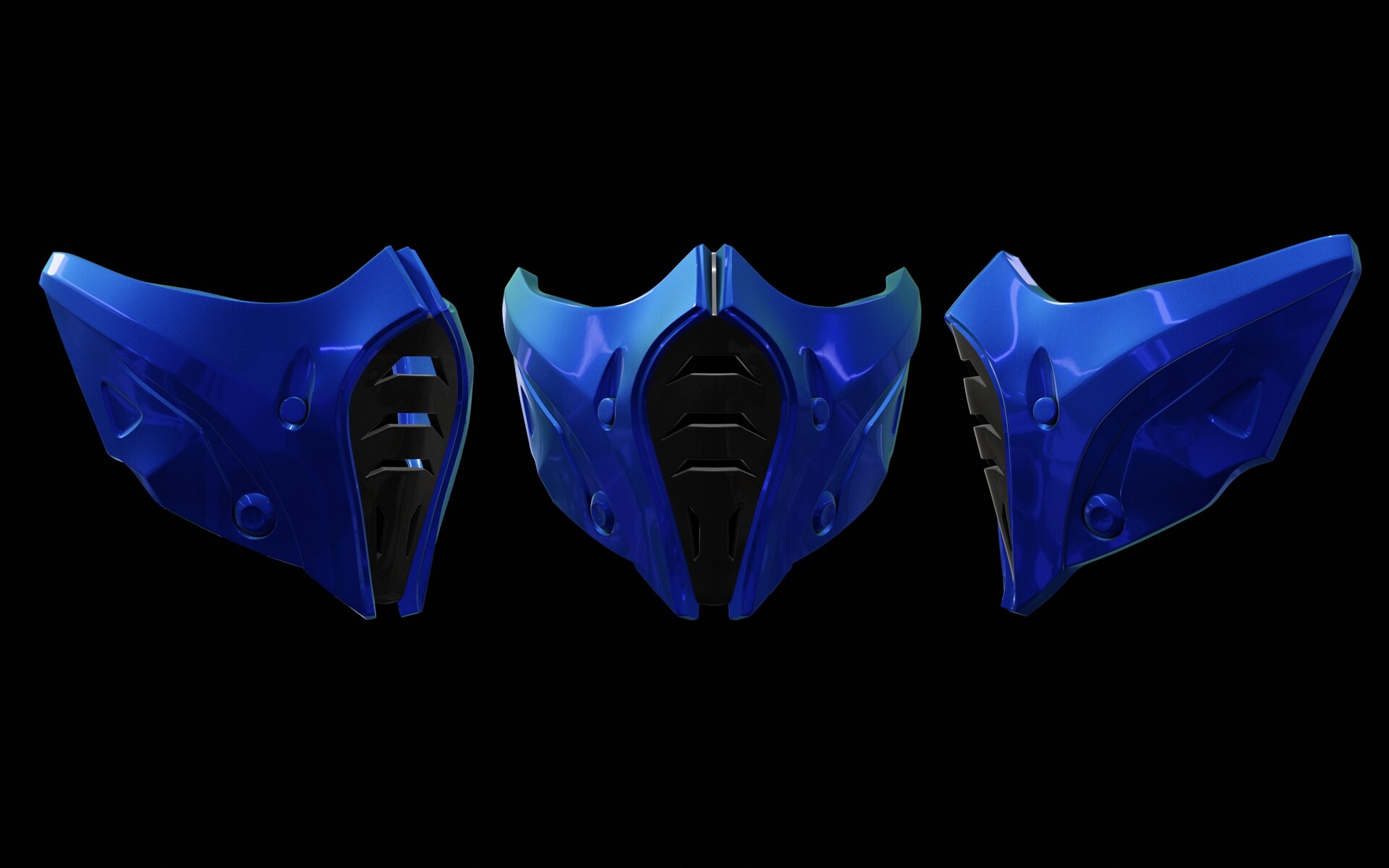 ArtStation - injustice 2 - Sub zero (Mask 2)