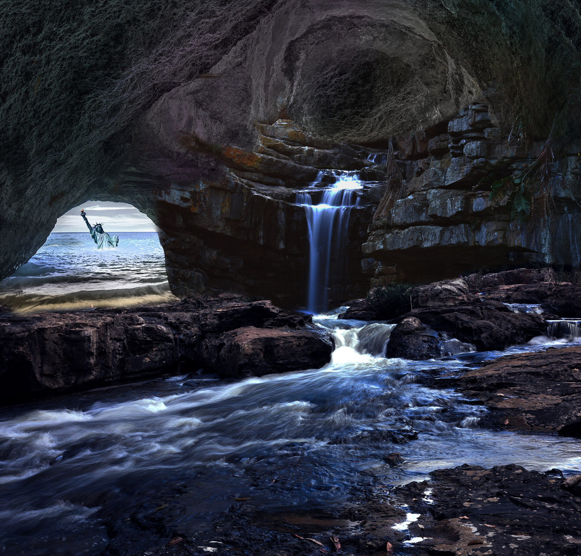 ArtStation - The Cave.