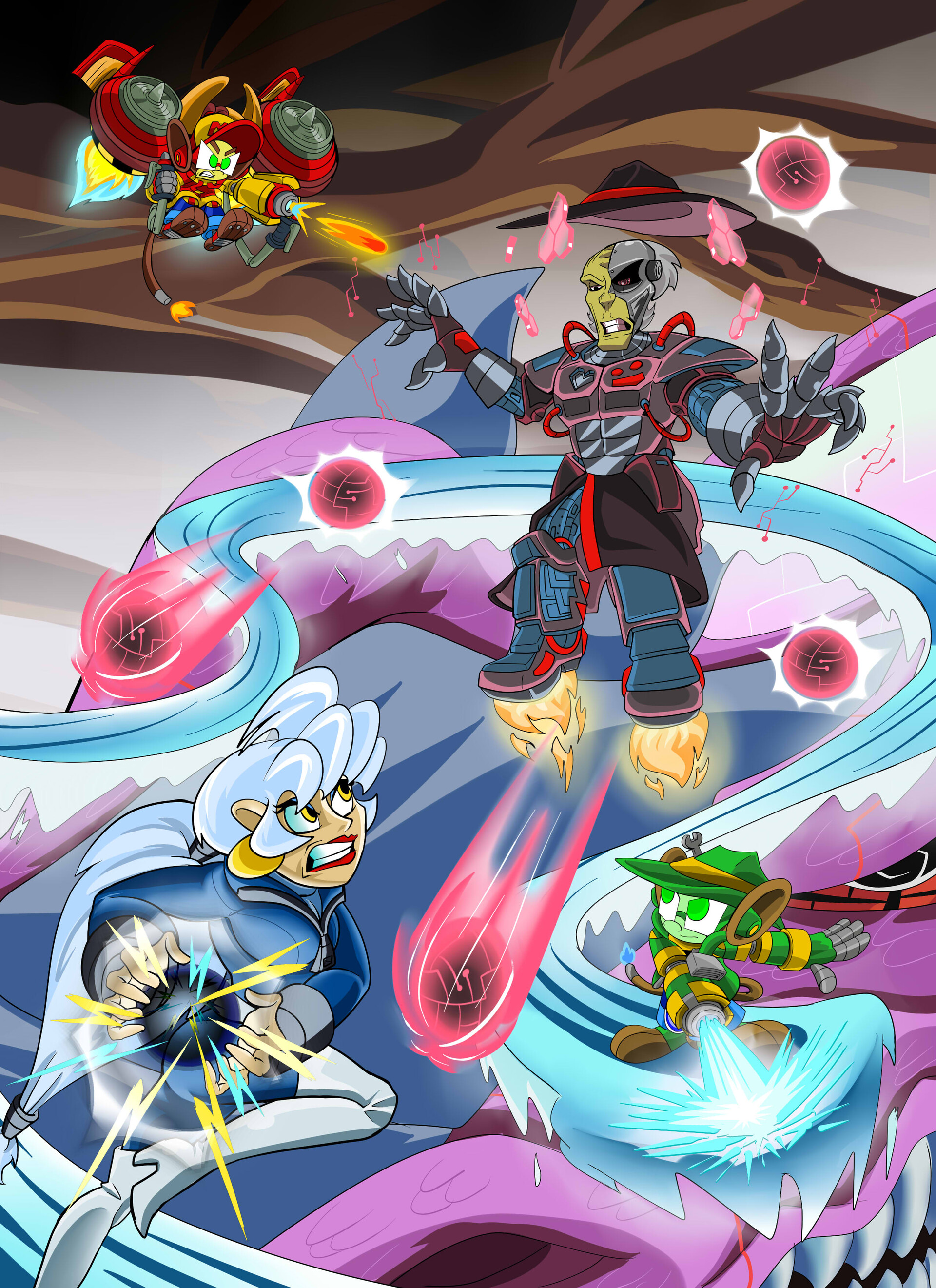 ArtStation - Planet Topia ACT 13 The true monster