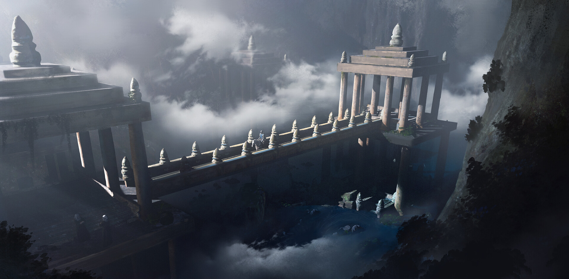 ArtStation - Hidden temple project