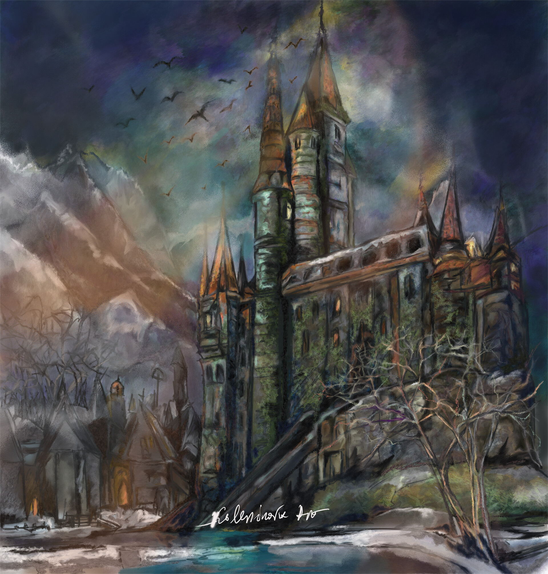 Old castle by Inna Kolesnikova — ProUser.Me