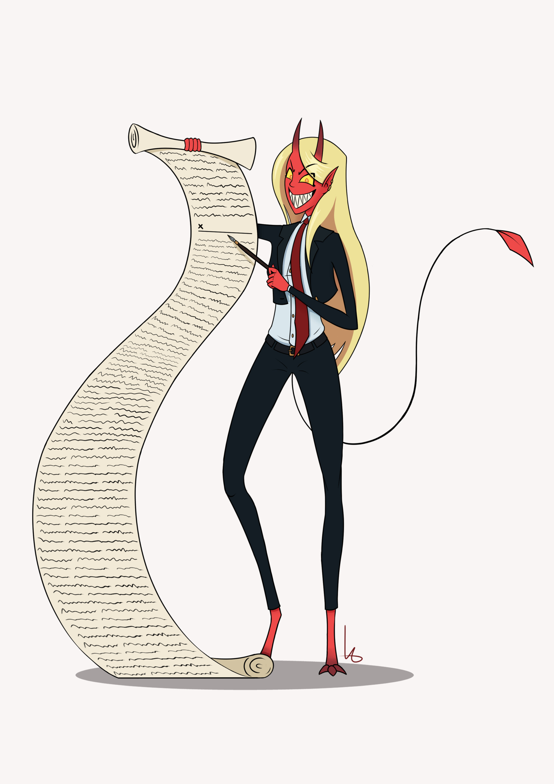 ArtStation - Deal with a Demon