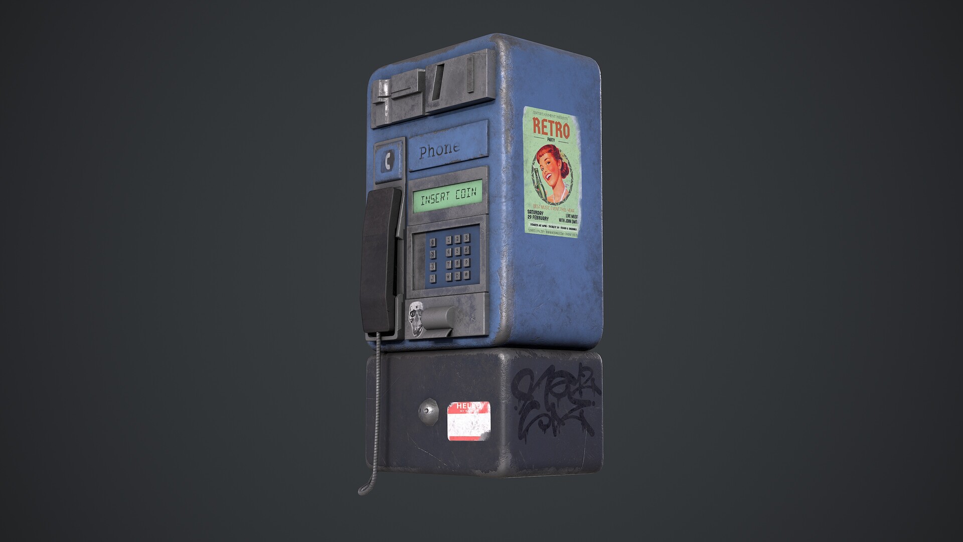 ArtStation - payphone