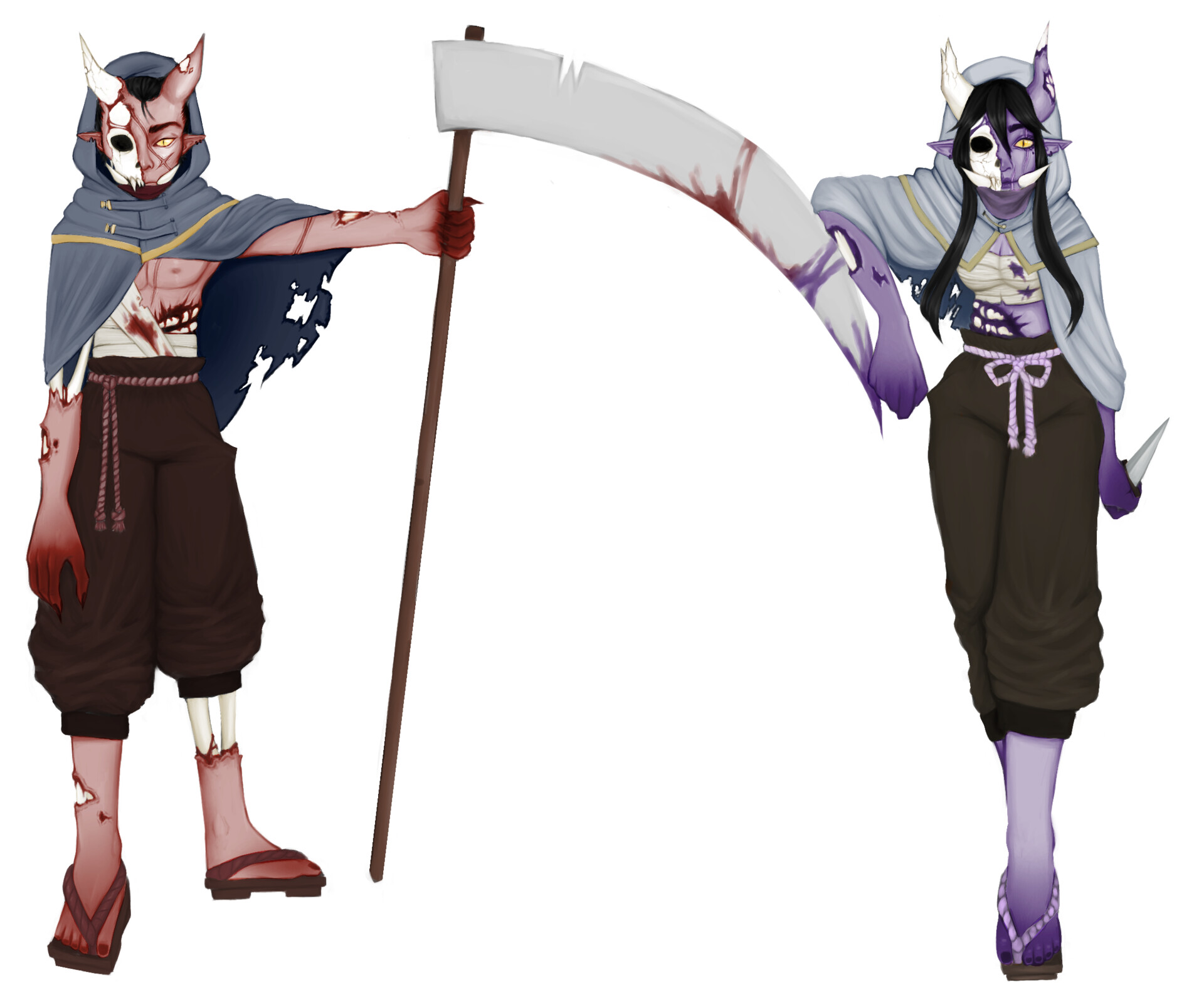 ArtStation - Jupiter's Hollow- Oni Race Concept