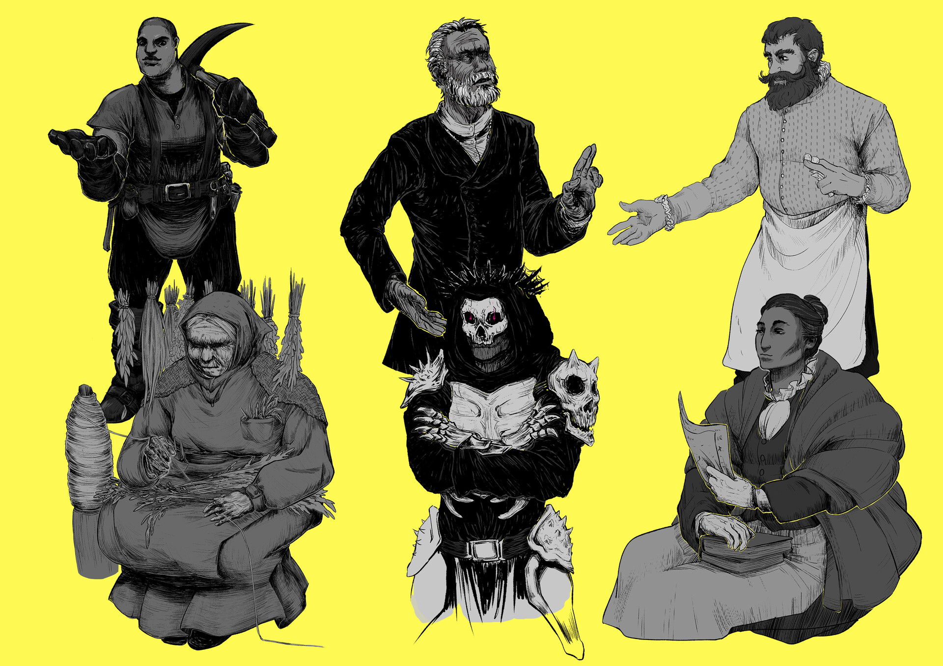 ArtStation - Beyond Deep: Characters