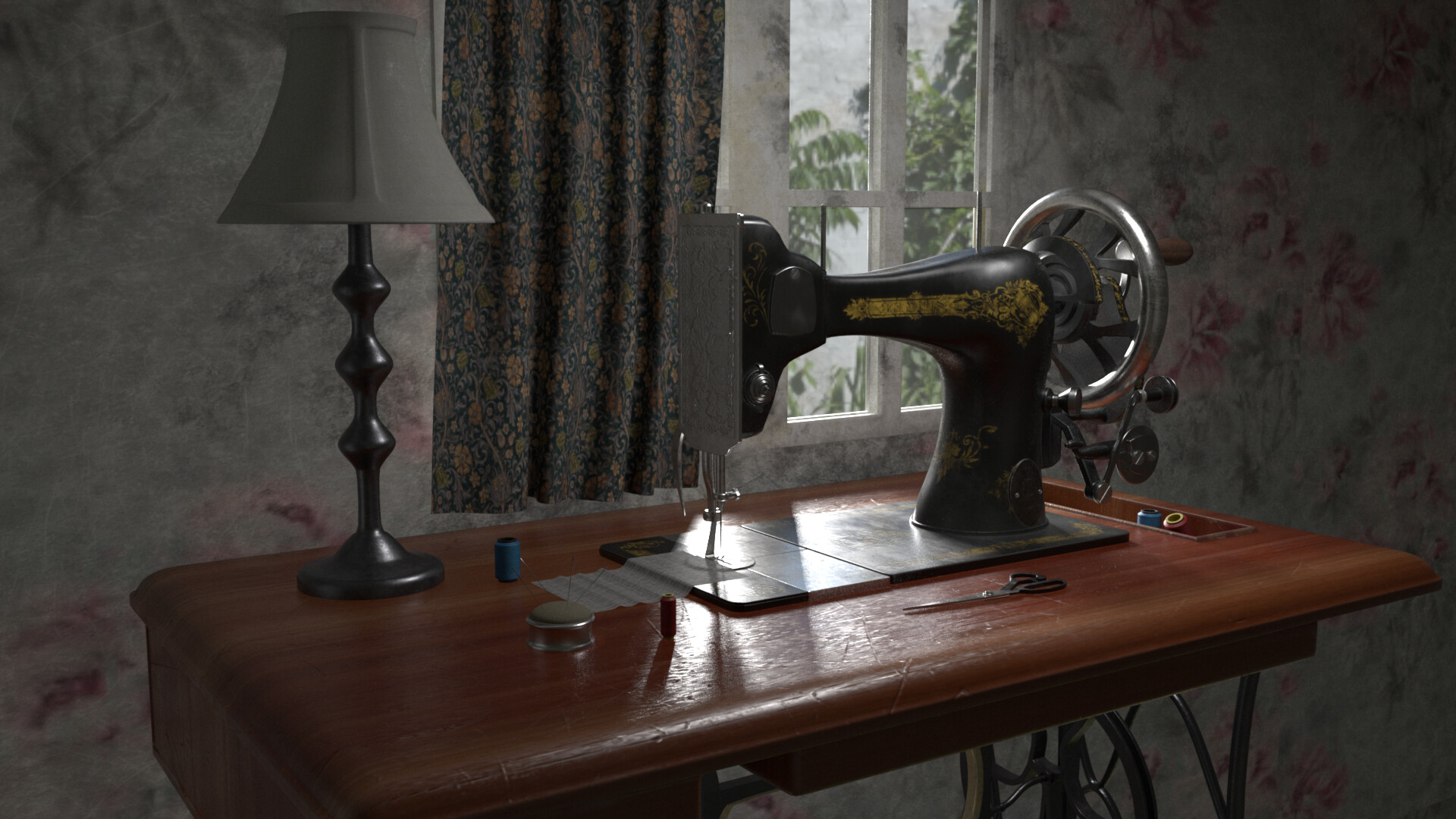 ArtStation - Sewing Machine