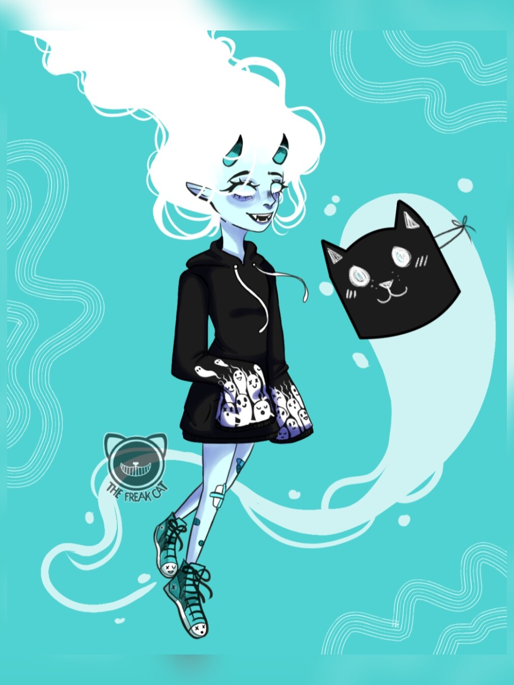 ArtStation - Ghost girl ( behemot ctra stvari challenge)