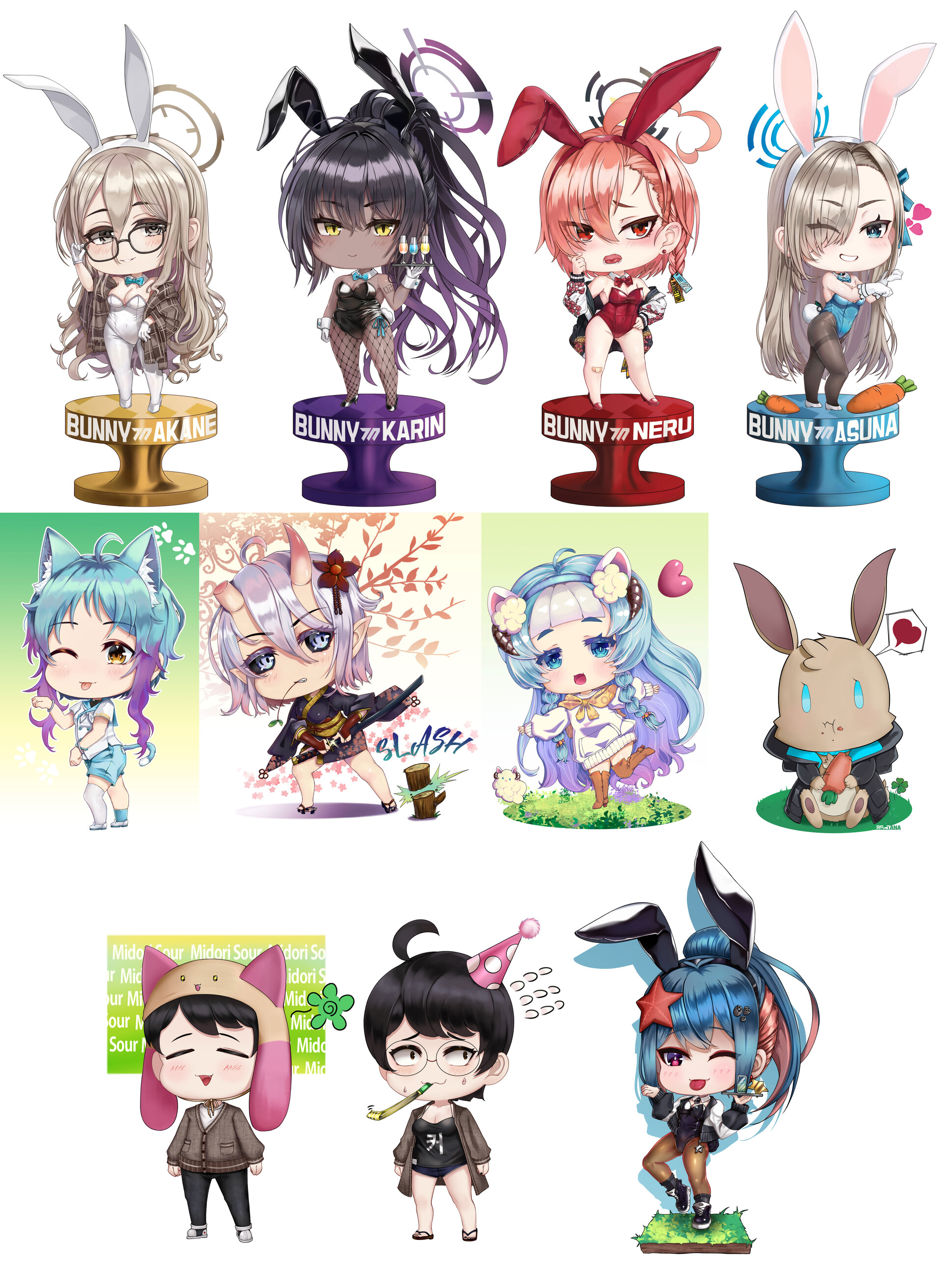 ArtStation - chibi SD