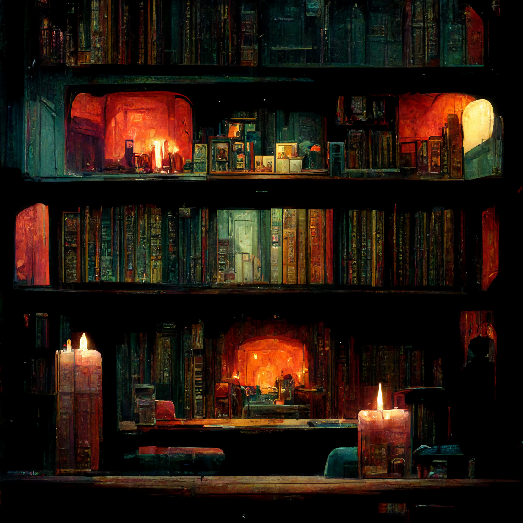 ArtStation - A book bar