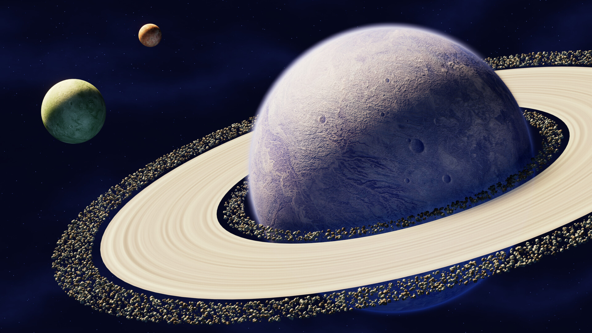 ArtStation - RGB Planets