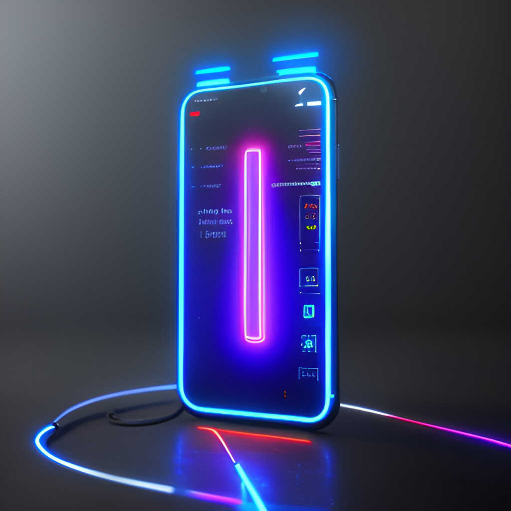 ArtStation - Futuristic Iphone (Postcyberpunk)