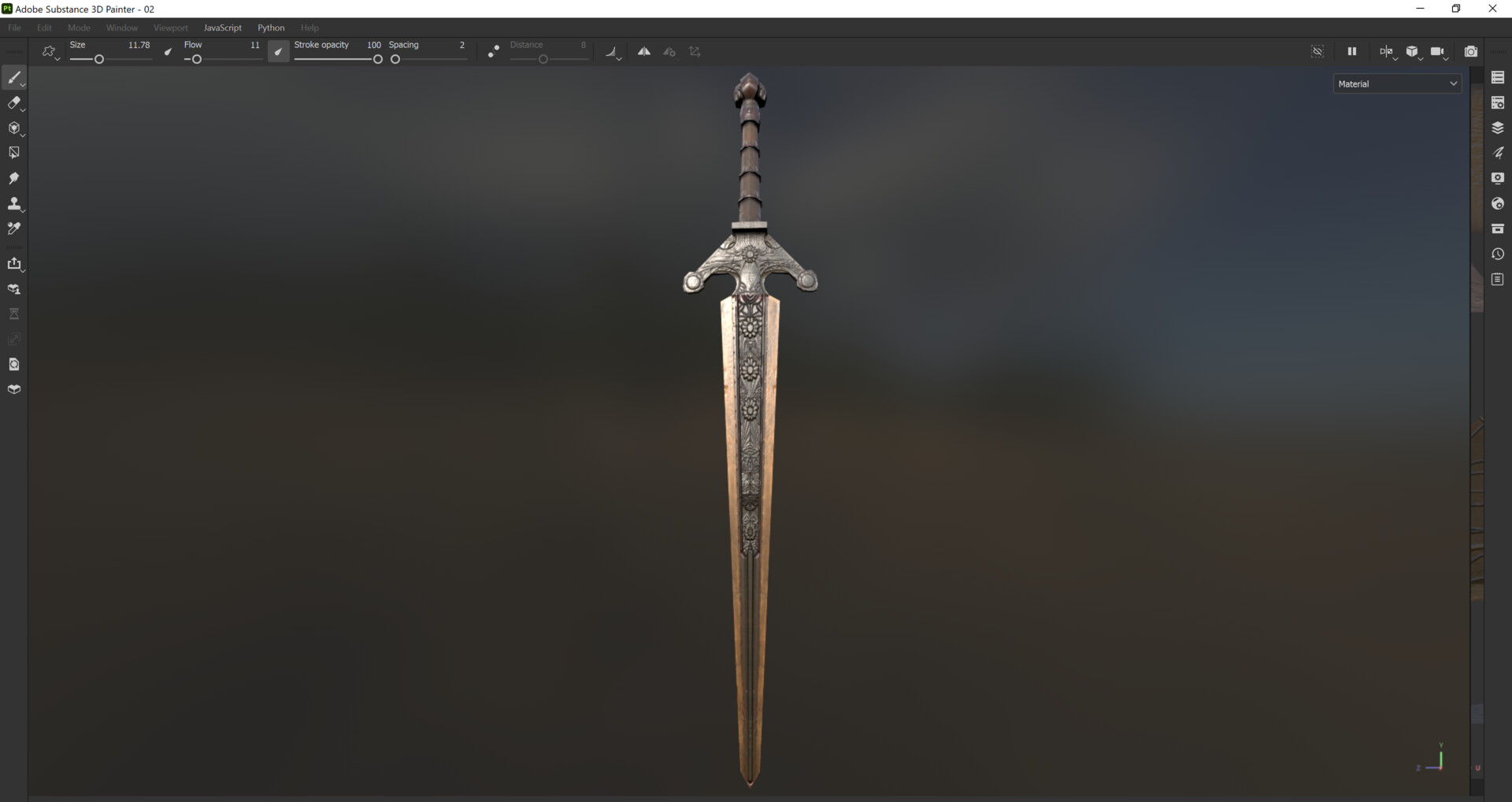 ArtStation - 3D Model of ORDOVIS'S GREATSWORD From Elden Ring (Class ...