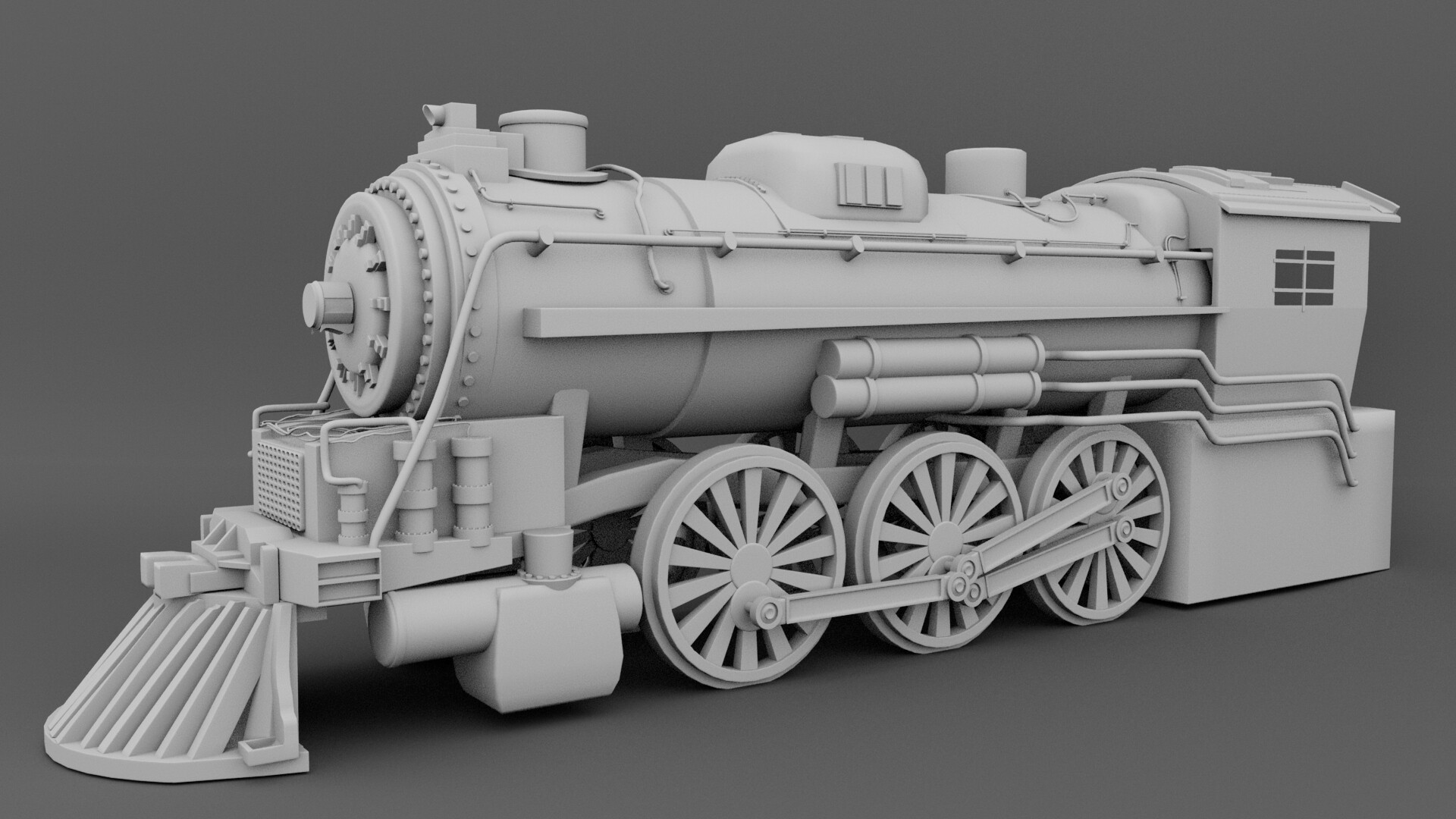 ArtStation - Train engine