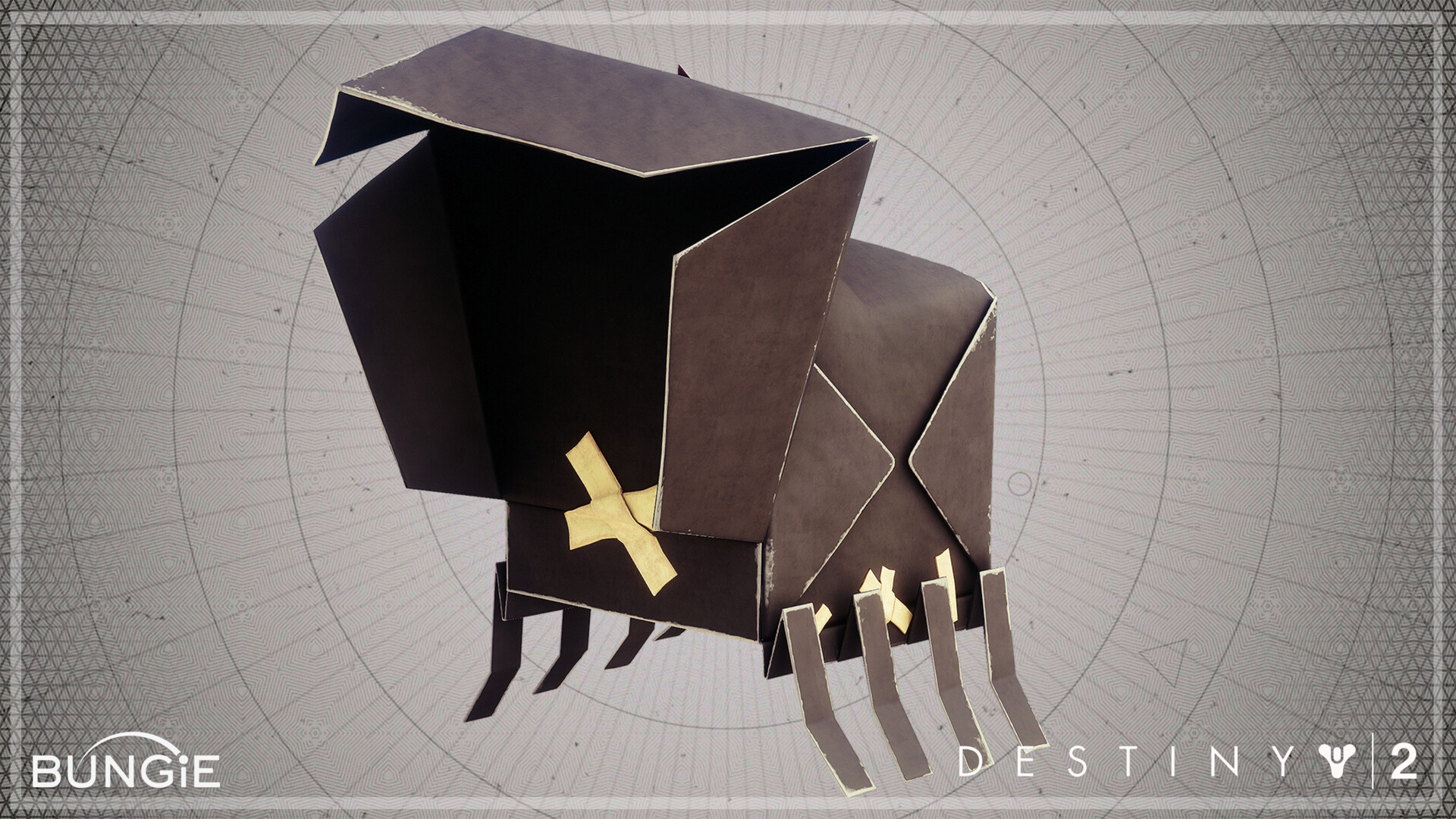 Eduardo Pacheco-Morales - Destiny 2: Papercraft Aranea Shell Ghost ...