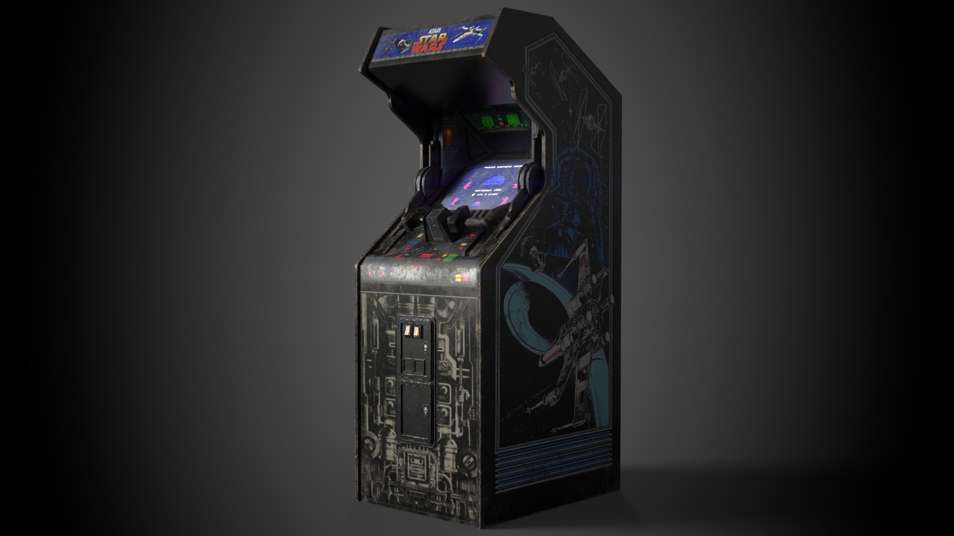 Melissa (Mel) Blalock - Star Wars Arcade Machine