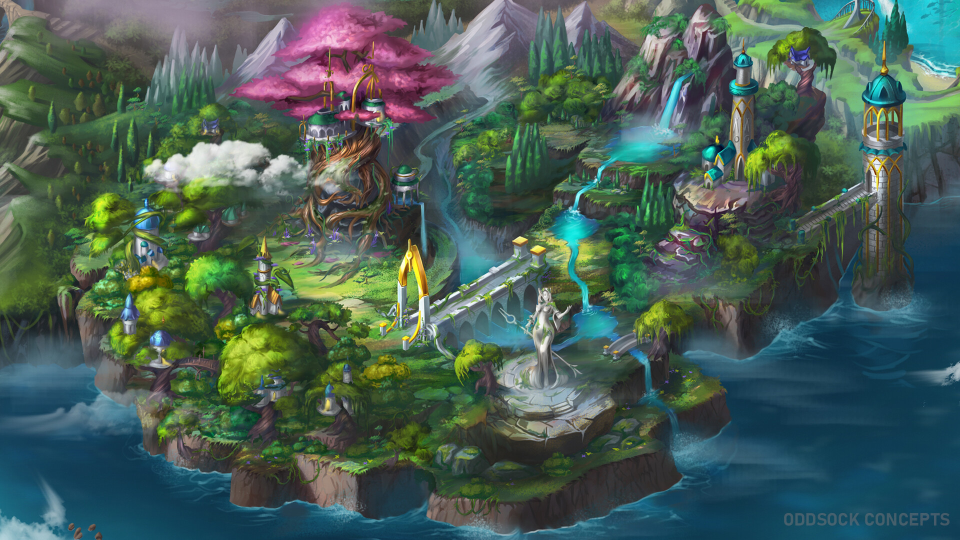 Oddsock Concepts LLP - Faction of Mora Ora - The Elf Kingdom