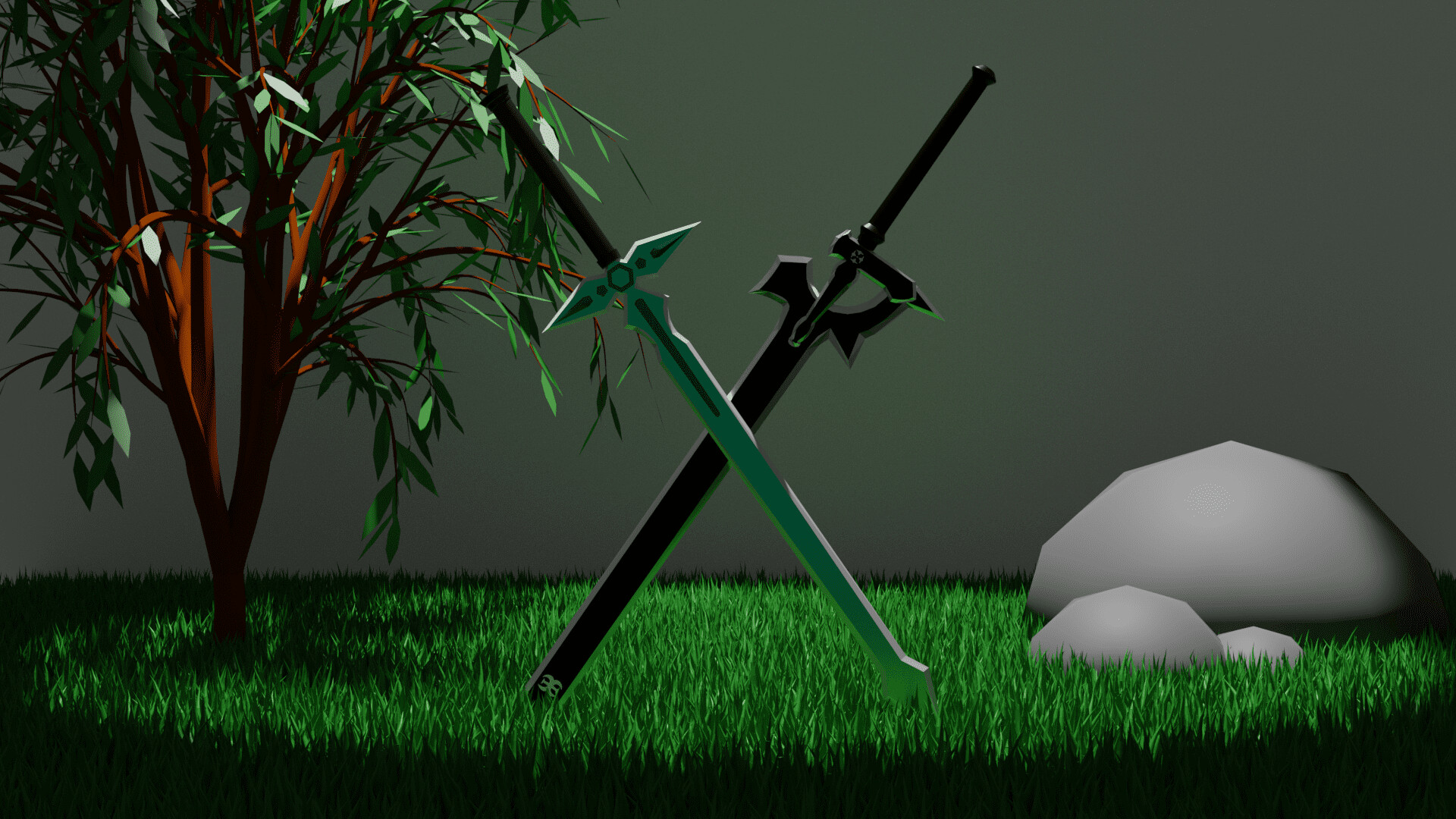 Sword Art Online Wallpaper Kirito Dual Sword