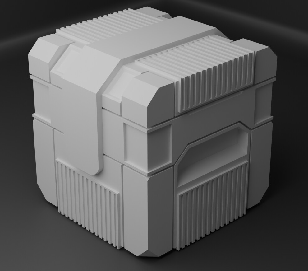 ArtStation - Sci-Fi Box