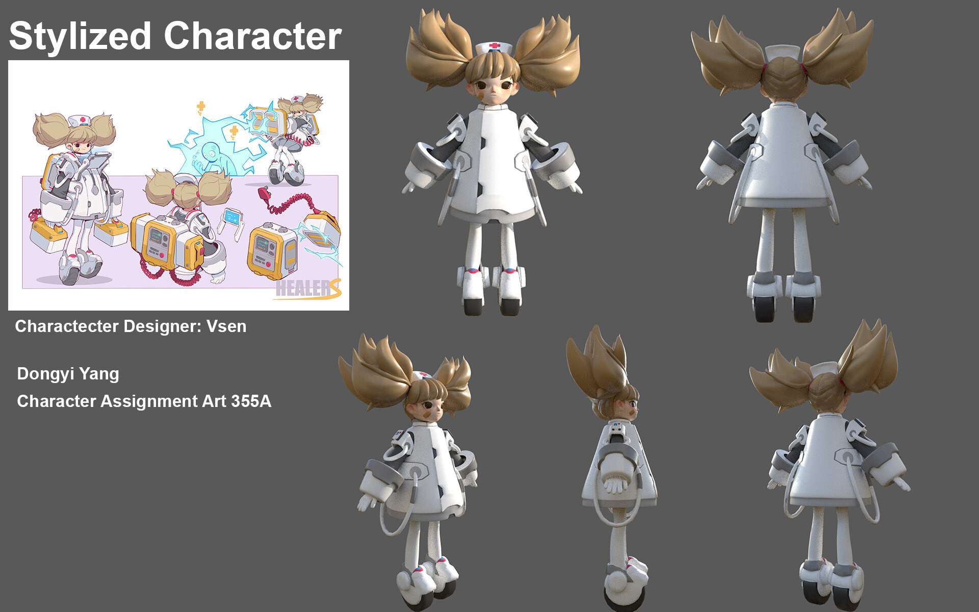 ArtStation - Stylized Character Modeling