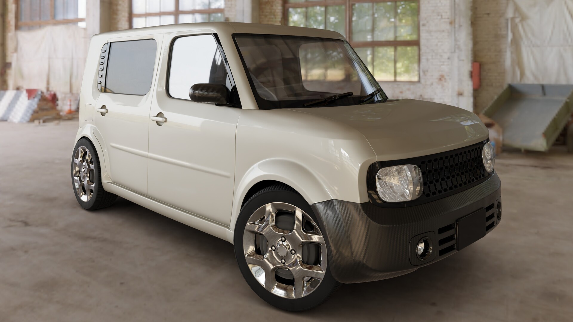 ArtStation - Nissan Cube'3