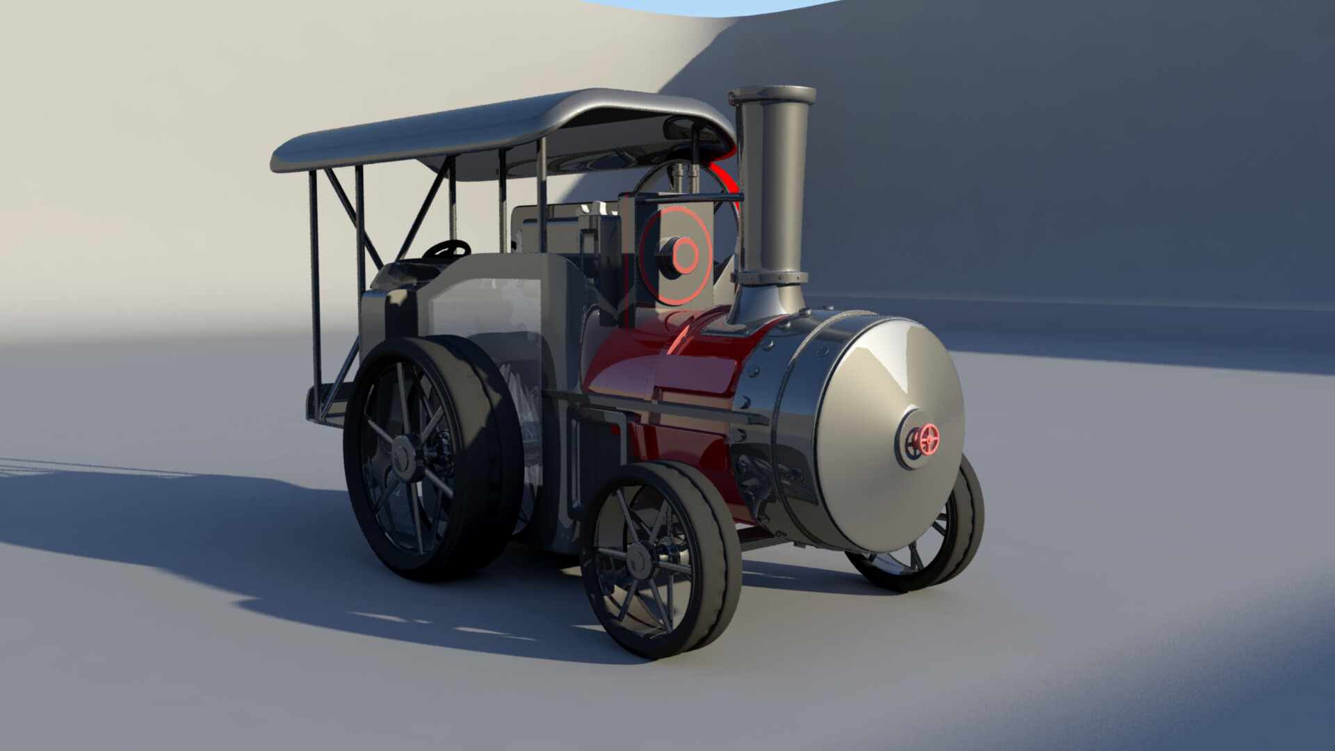 ArtStation - Steam Traction Engine