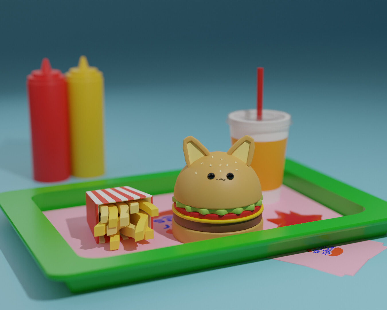 ArtStation - Cat Burger