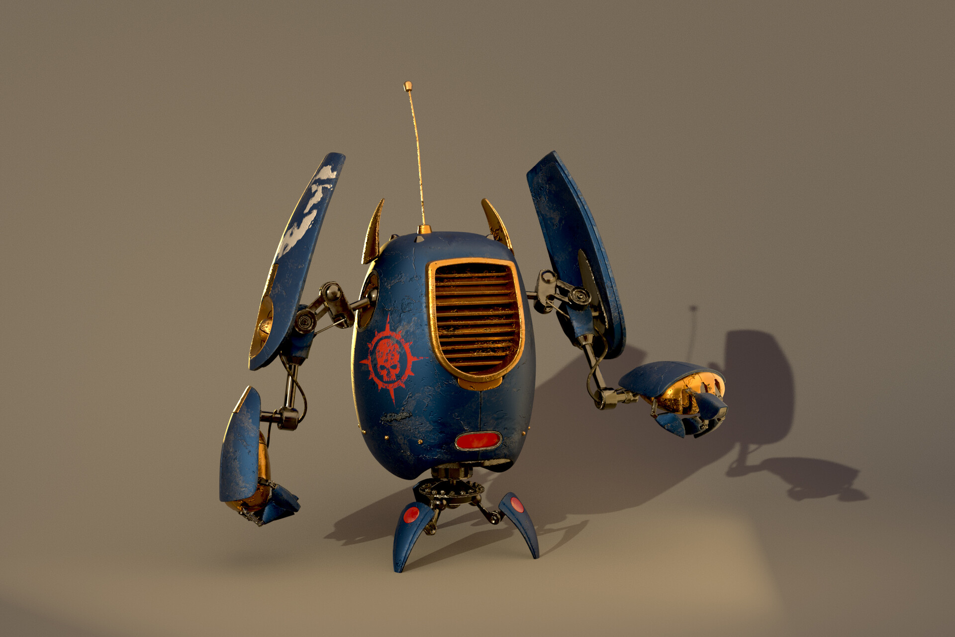 ArtStation - Pixar Robot Texturing