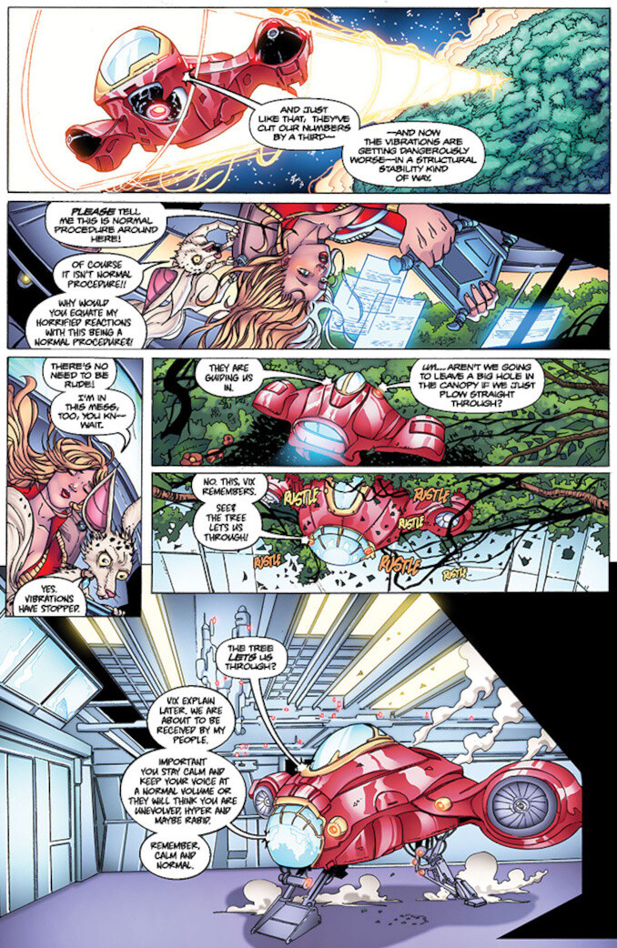 ArtStation - Barbarella page 3 color