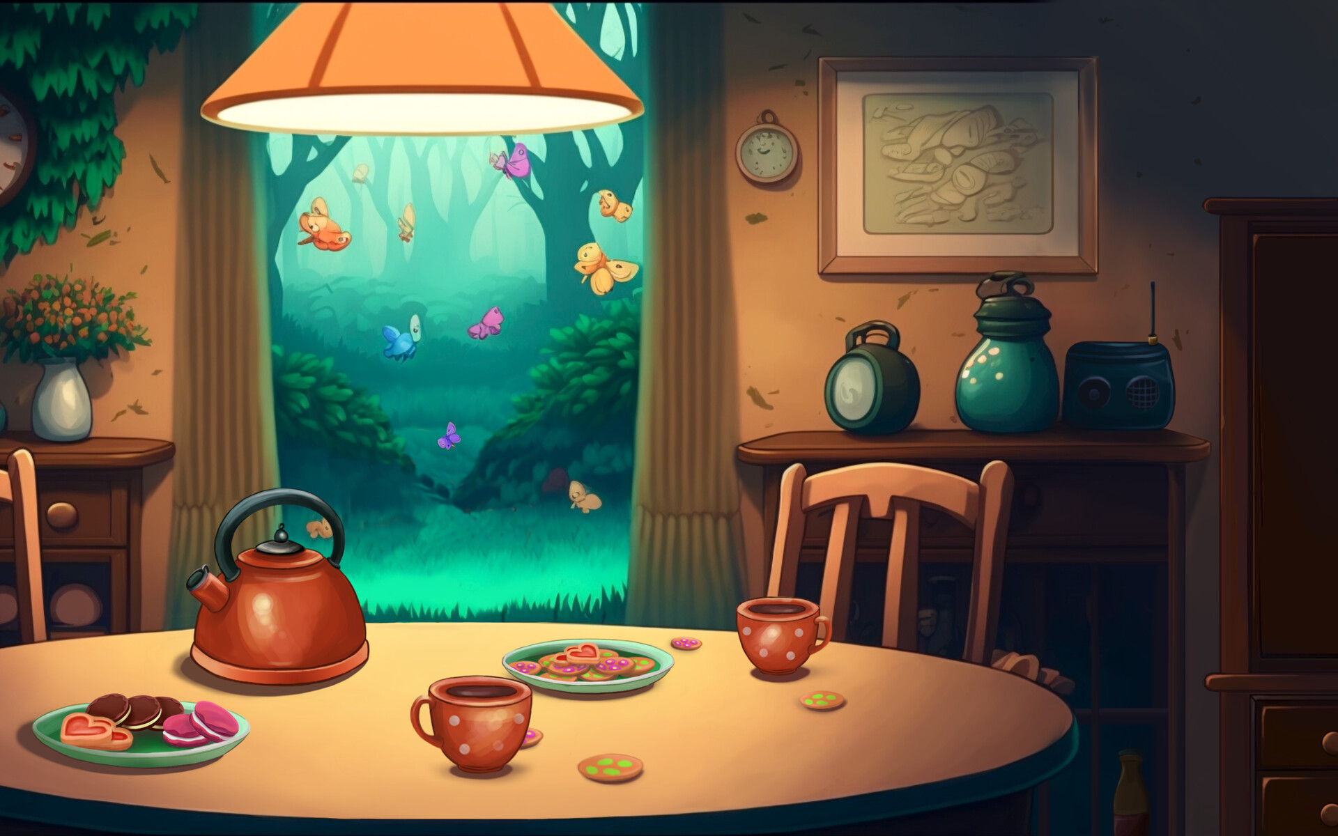 ArtStation - Tea Drinking