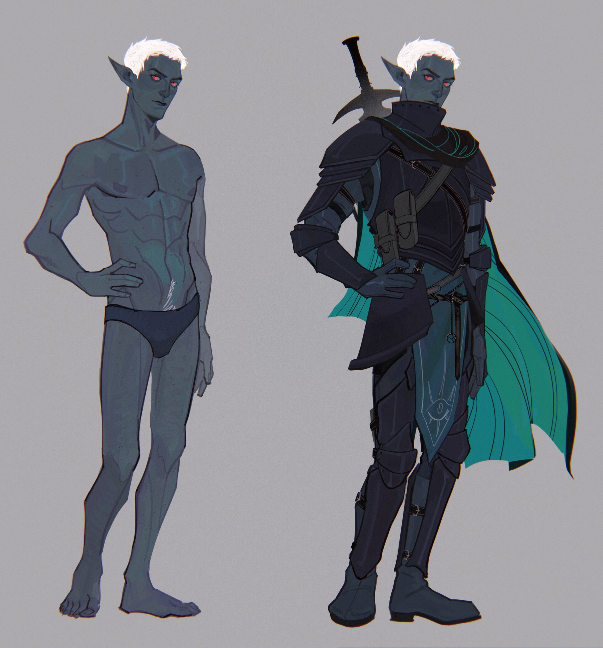 ArtStation - Miscellious OCs Drawings