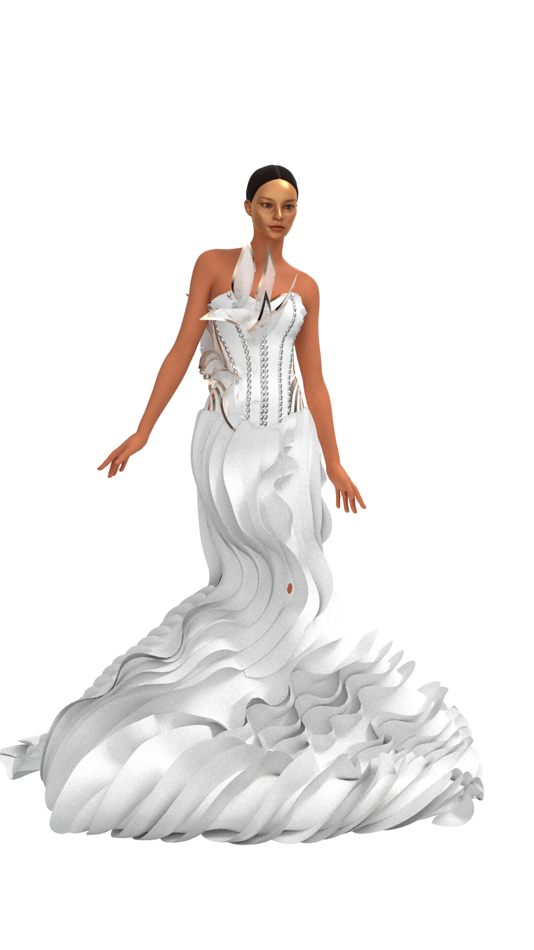 ArtStation - Shell dress