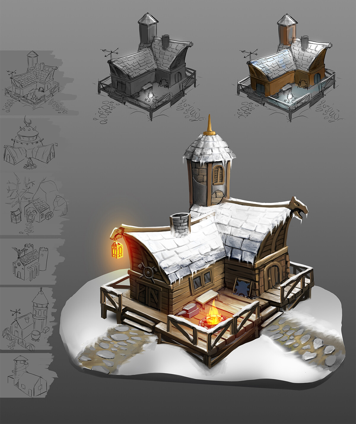 ArtStation - North house