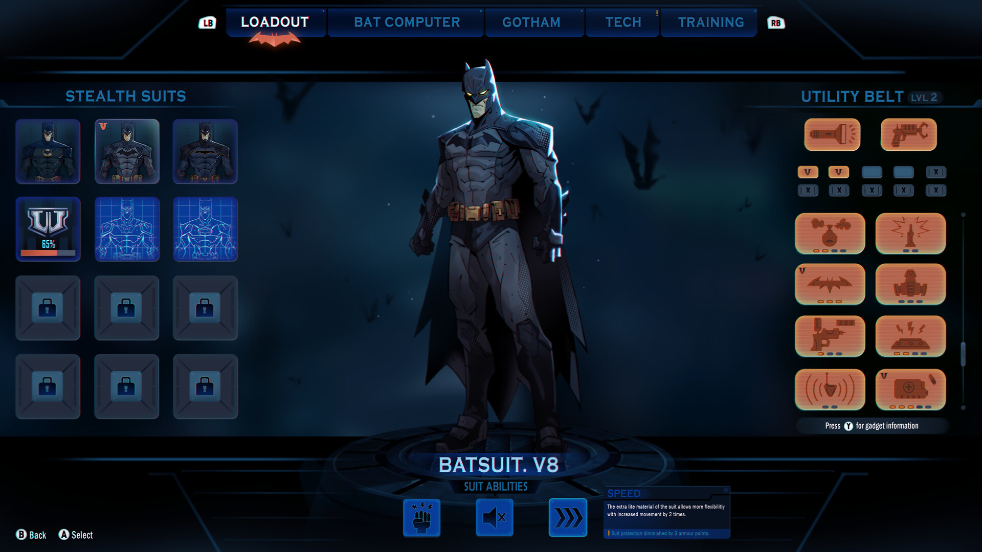 Injustice Character Select Screen