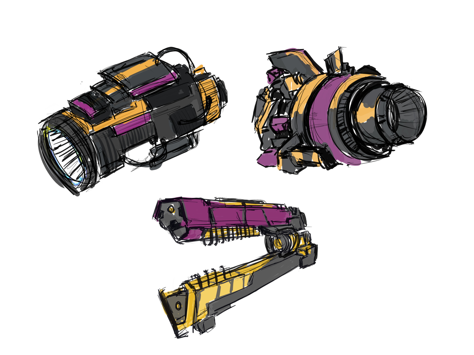 ArtStation - CHARACTER PROPS/WEAPON CONCEPT