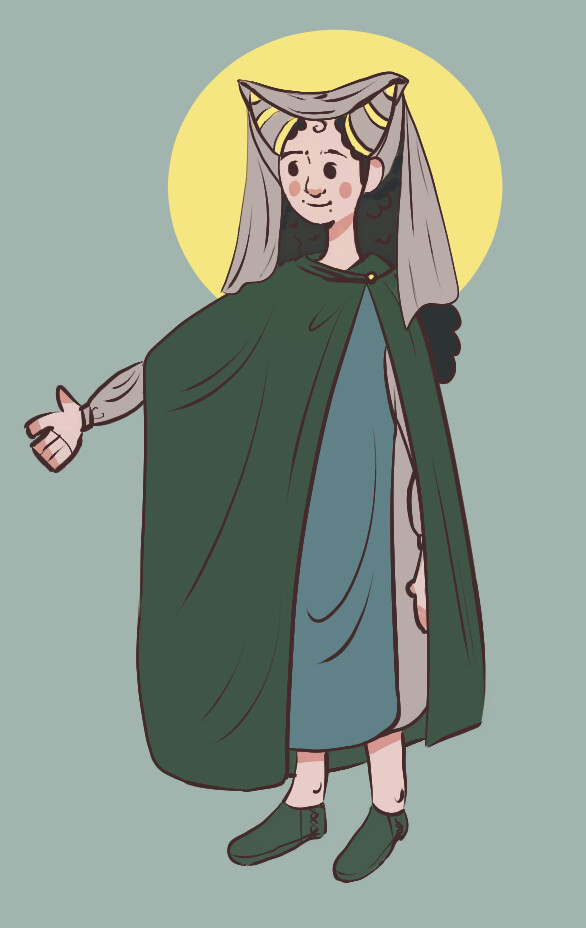 ArtStation - Medieval girl character design
