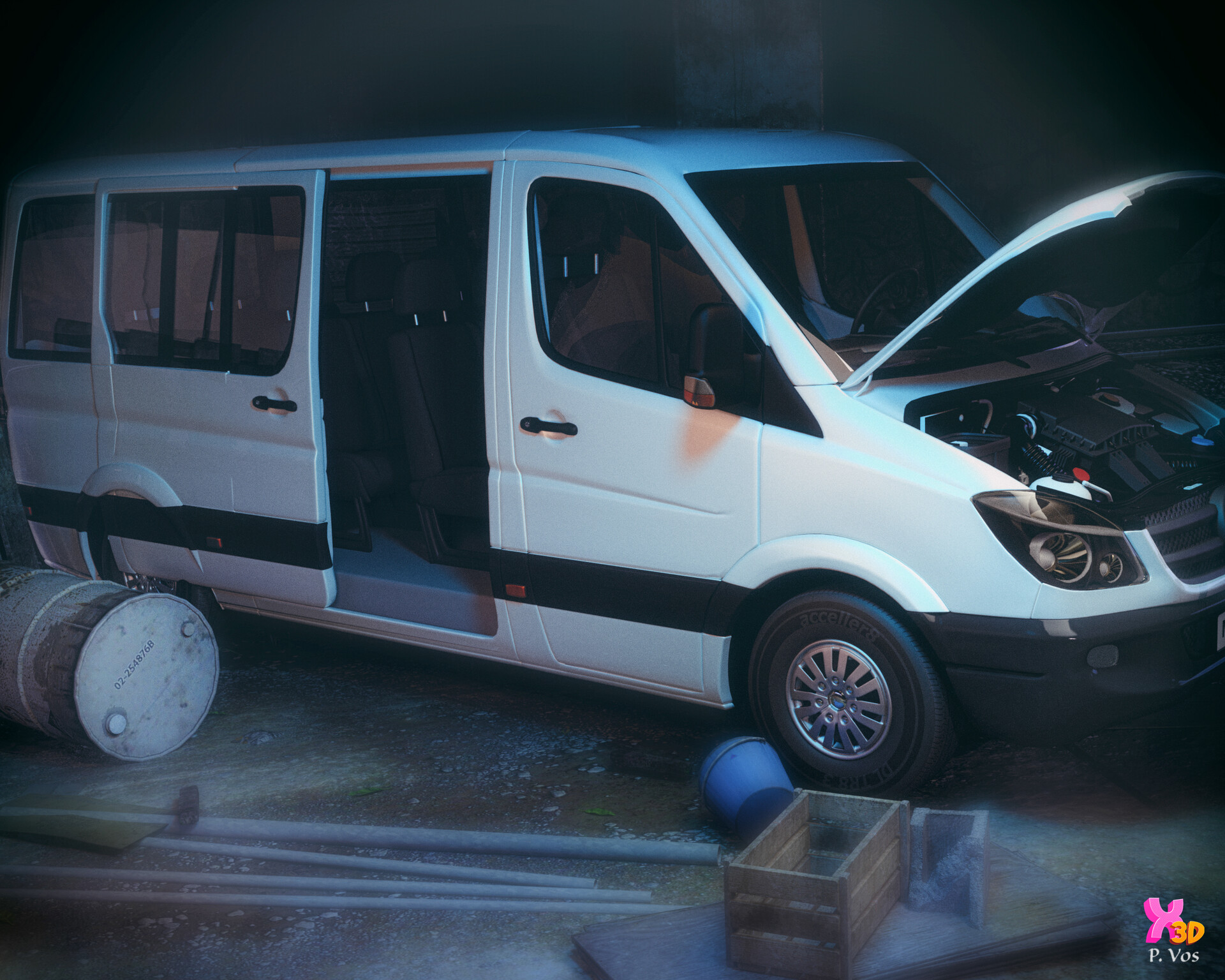Xtreme3D Studio - Multi Purpose Van by TruForm