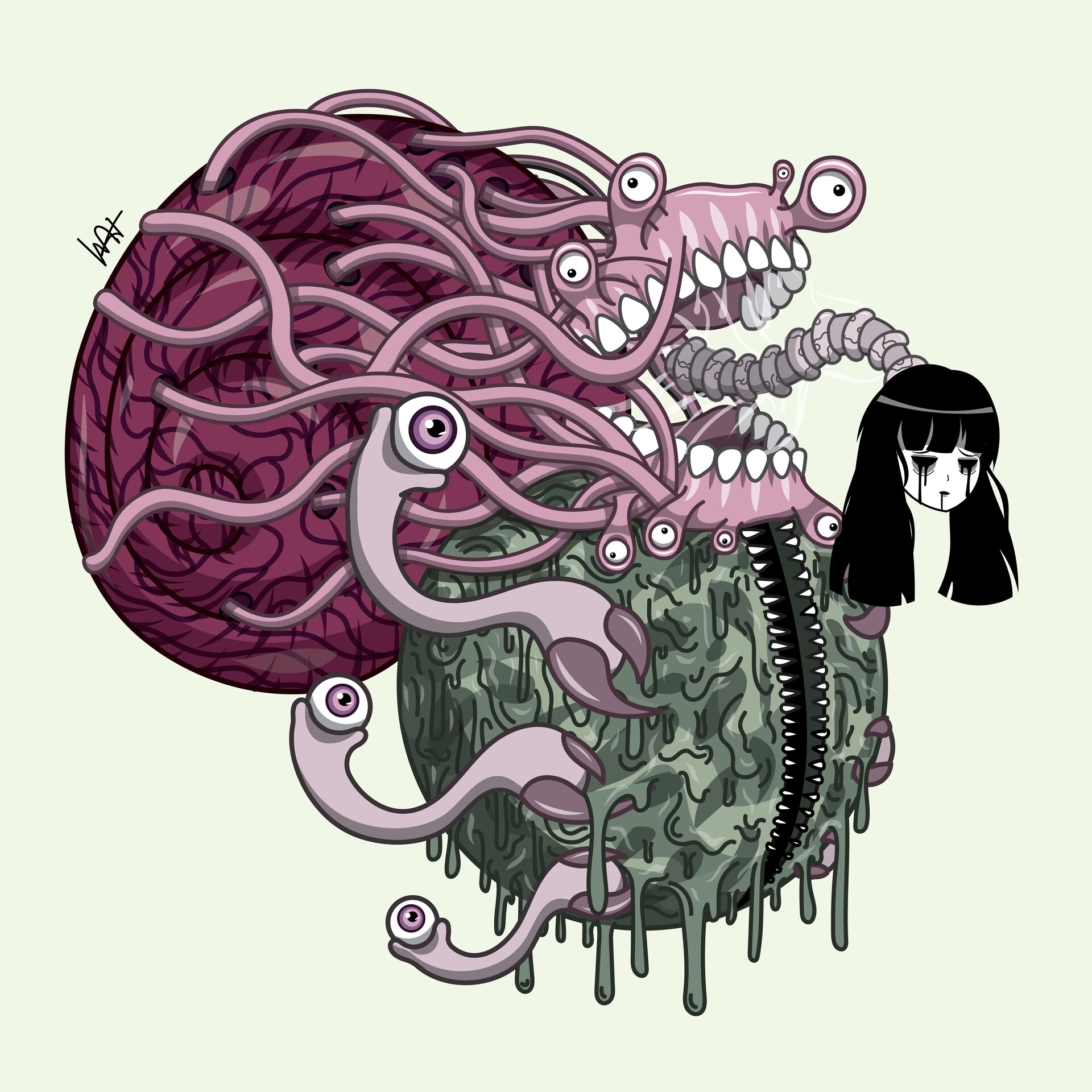 ArtStation - Food Poison Terror