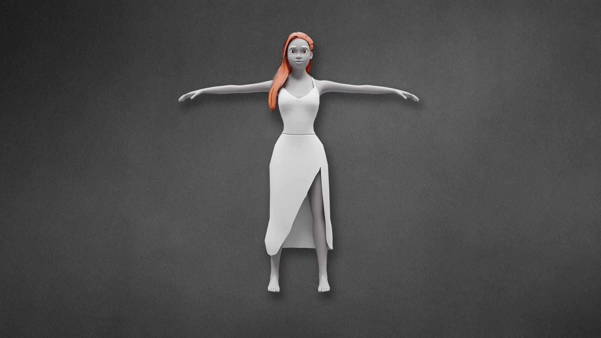 ArtStation - 3d Lady character