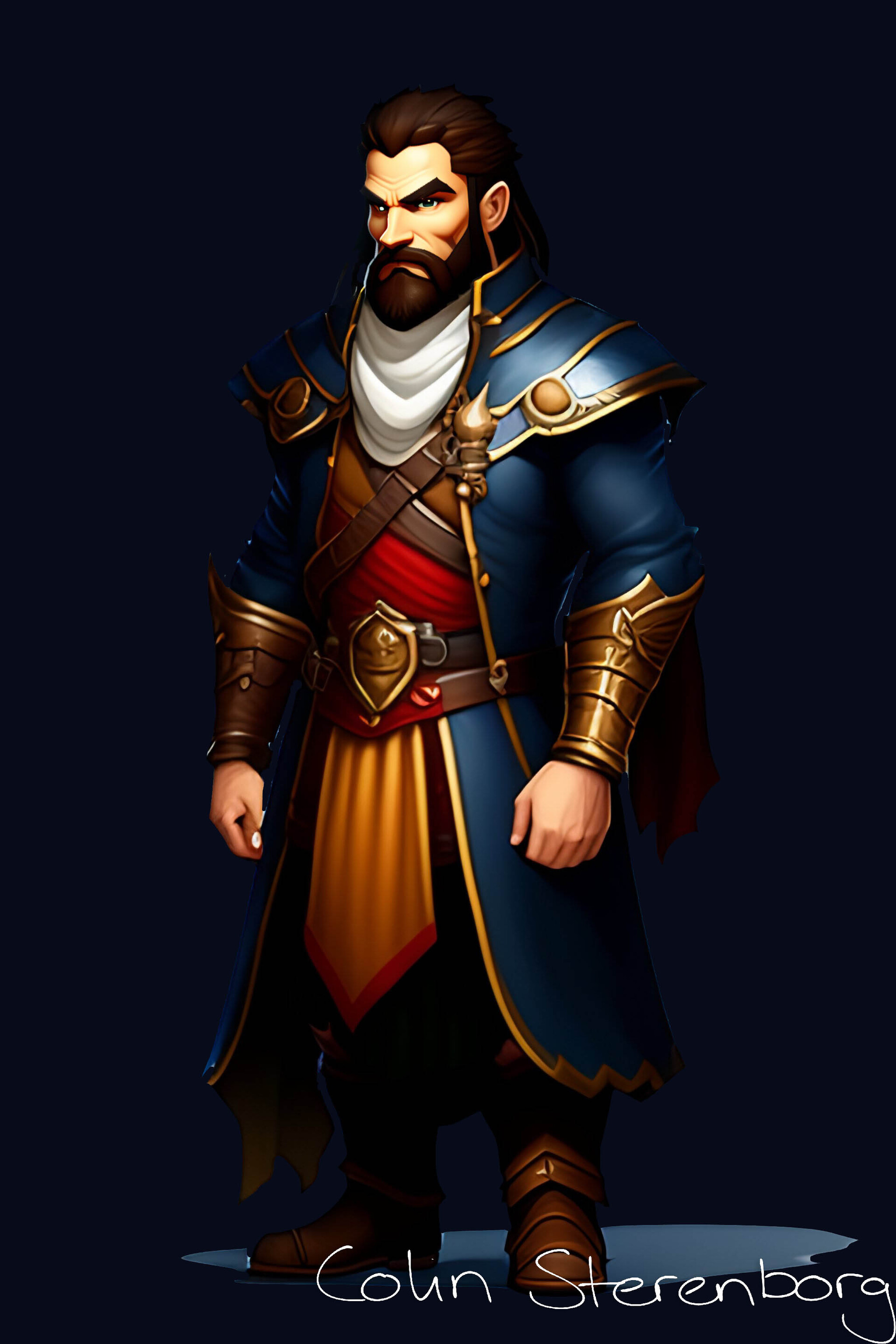 ArtStation - Hero character test.